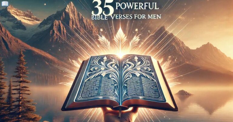 35 Powerful Bible Verses for Men: Strength and Guidance