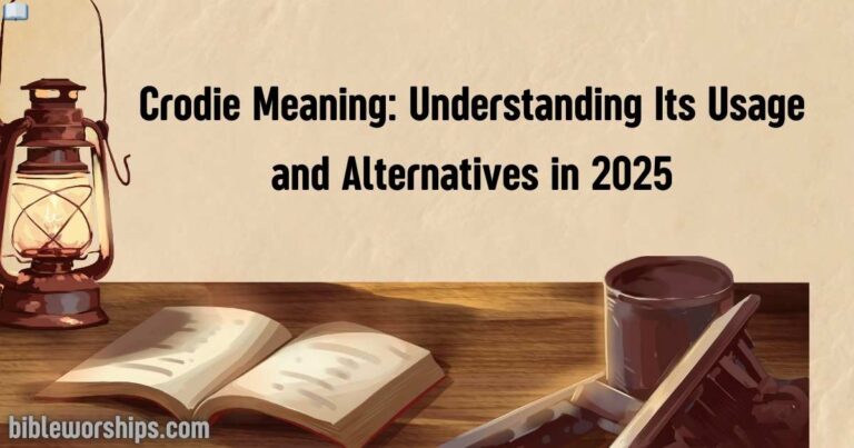 Crodie Meaning: Understanding Its Usage and Alternatives in 2025