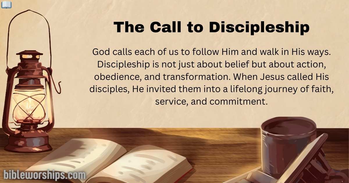 55 Bible Verses About Discipleship - Bible Worships
