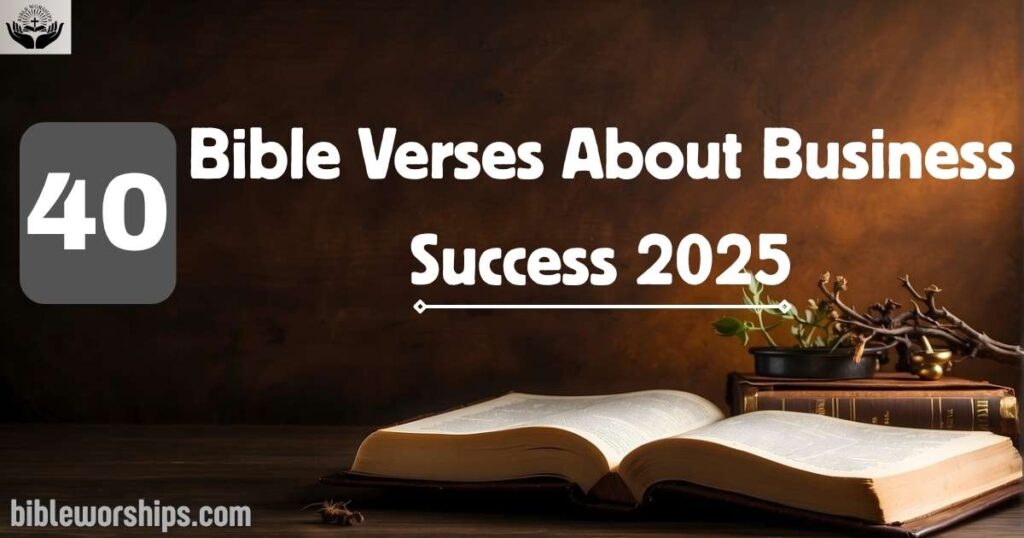 Bible Verses About Business Success 2025