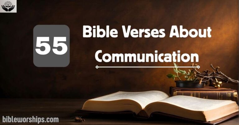 55 Bible Verses About Communication